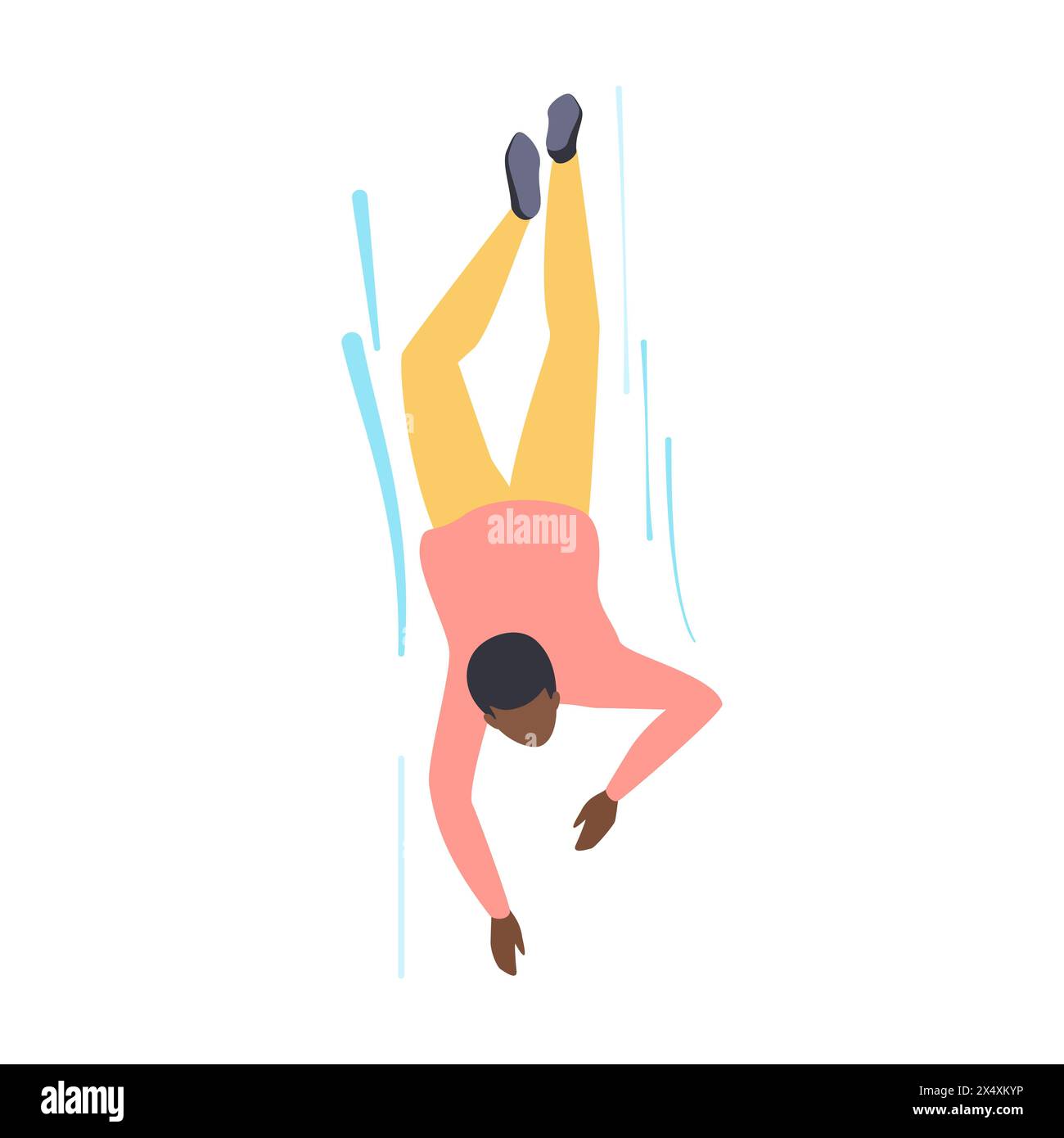 Stress fracture back Stock Vector Images - Alamy