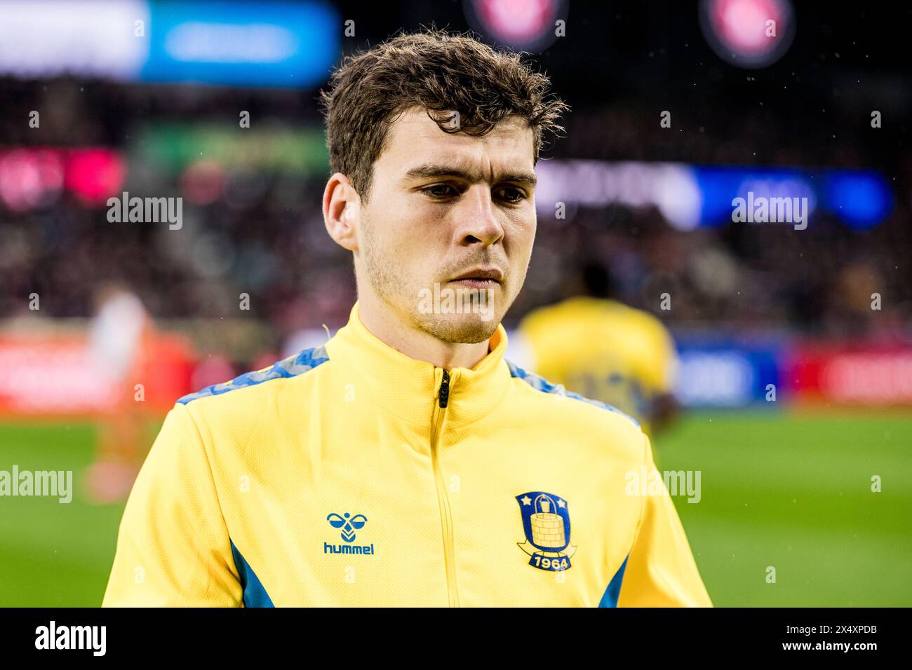 Herning, Denmark. 05th May, 2024. Jacob Rasmussen of Broendby IF seen ...