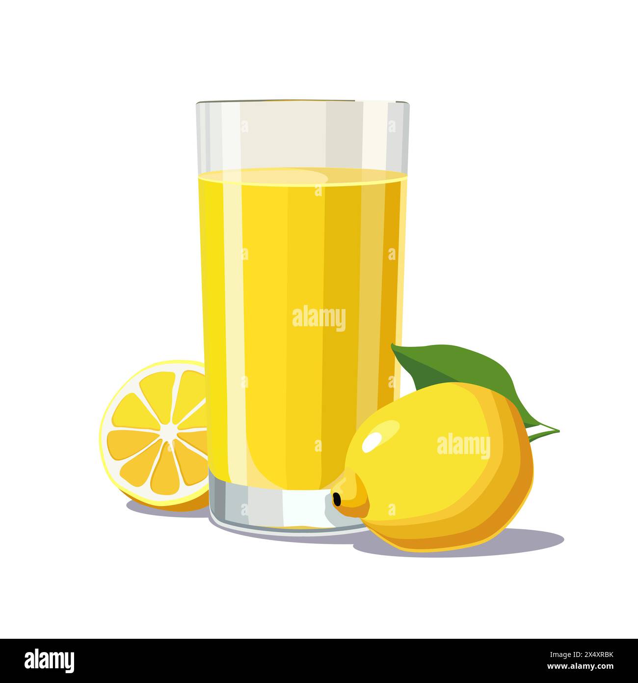Squeezed lemon Stock Vector Images - Alamy