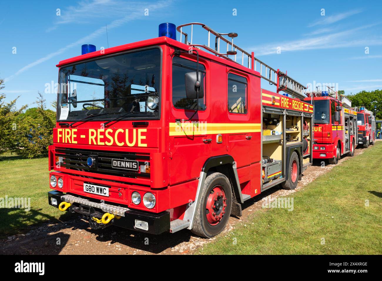 Dennis RS Rescue Pump fire engine, fire appliance at unveiling and ...