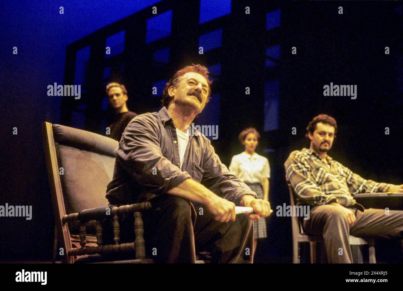 l-r: Joseph Fiennes (Rodolpho), Bernard Hill (Eddie Carbone), Emer ...