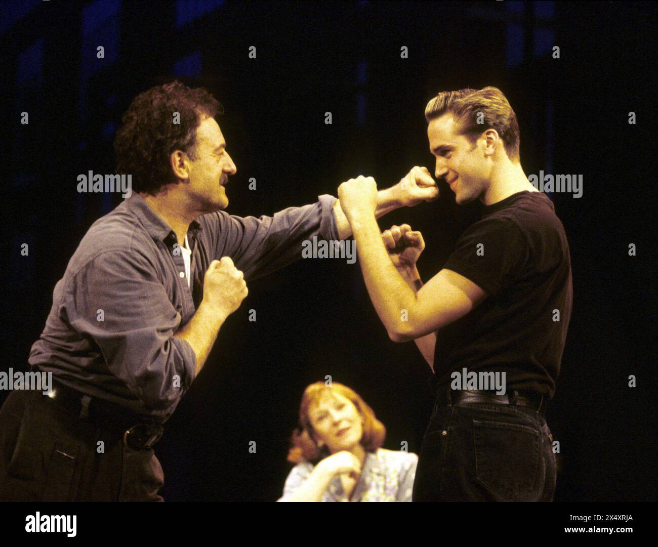 l-r: Bernard Hill (Eddie Carbone), Charlotte Cornwell (Beatrice ...