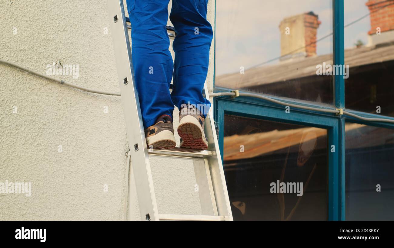 Defective ladder hi-res stock photography and images - Alamy