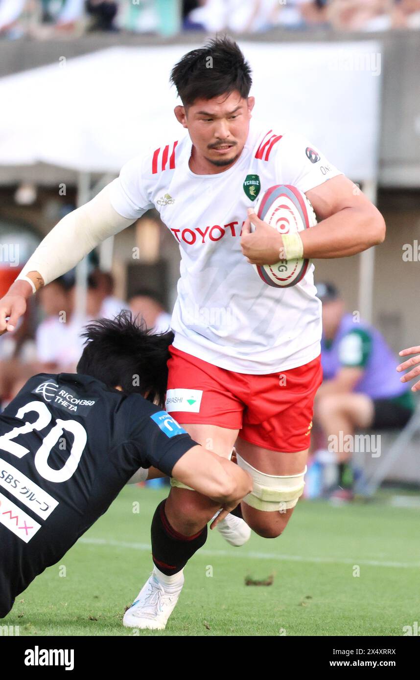 Tokyo, Japan. 5th May, 2024. Toyota Verblitz flanker Kazuki Himeno ...