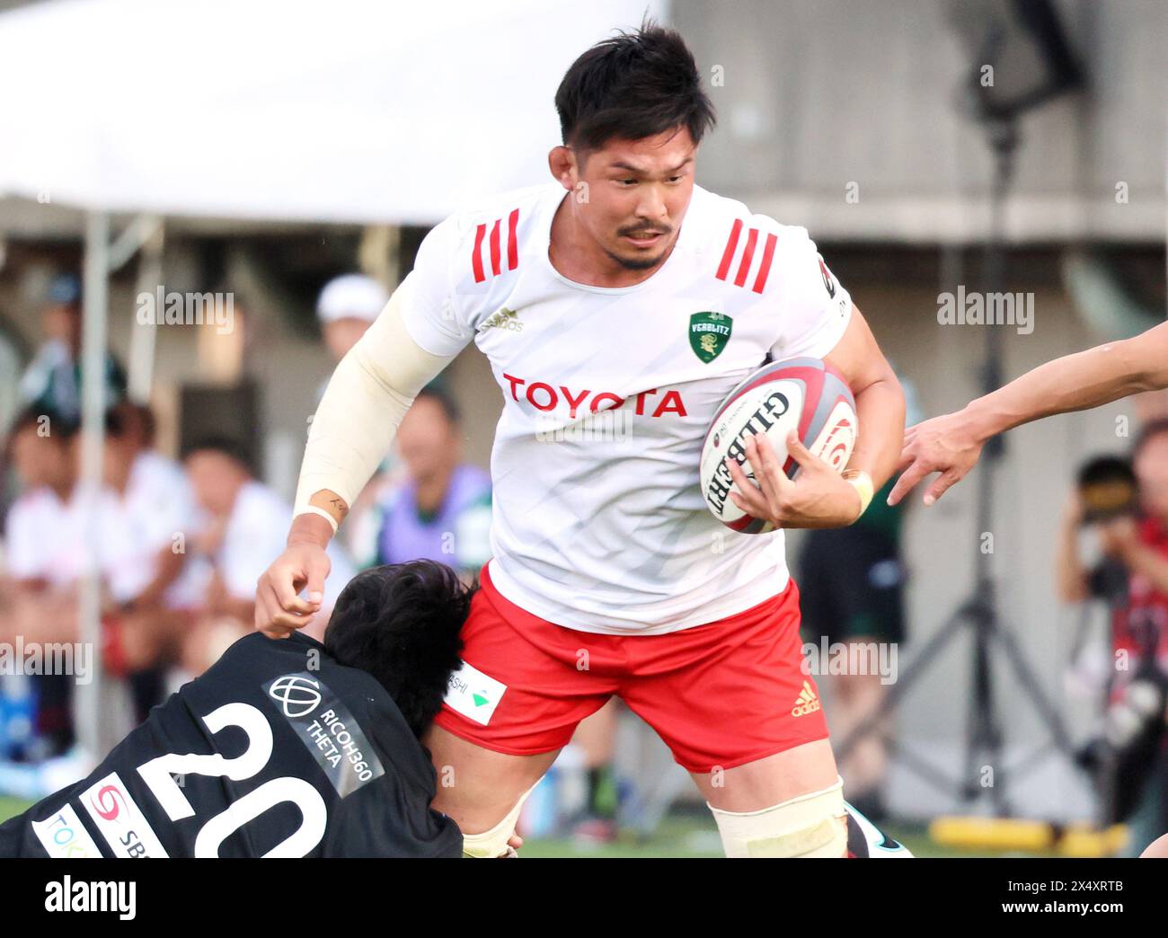 Tokyo, Japan. 5th May, 2024. Toyota Verblitz flanker Kazuki Himeno ...