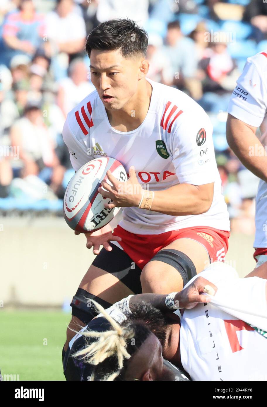 Tokyo, Japan. 5th May, 2024. Toyota Verblitz flanker Masato Furukawa ...