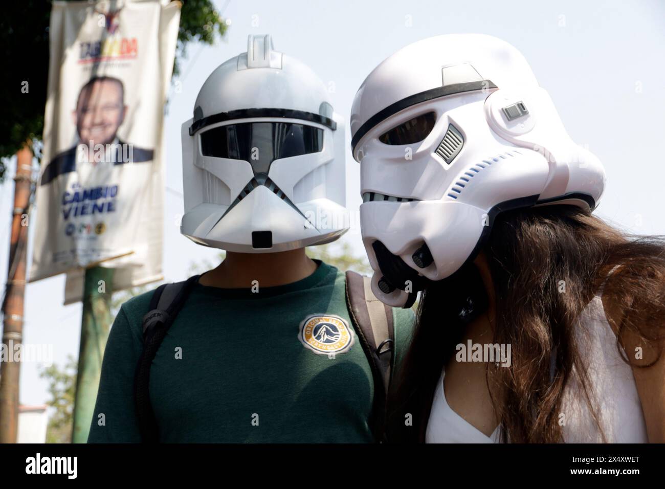 Mexico City, Mexico. 05th May, 2024. Star Wars Fans disguised a ...