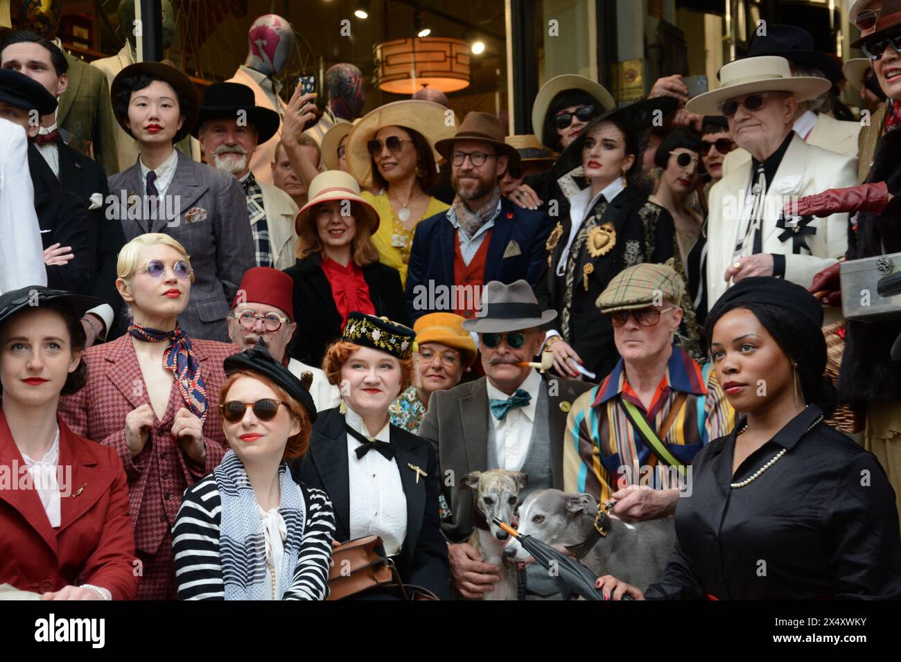 The Fourth Grand Flaneur Walk – Sunday 5th May, 2024, commenced at ...