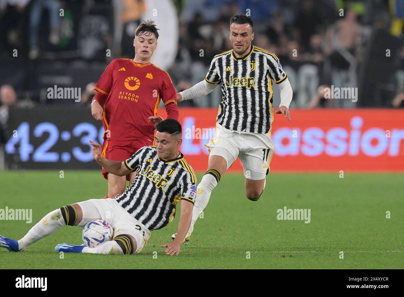 Stadio Olimpico, Rome, Italy. 5th May, 2024. Serie A Football; Roma ...