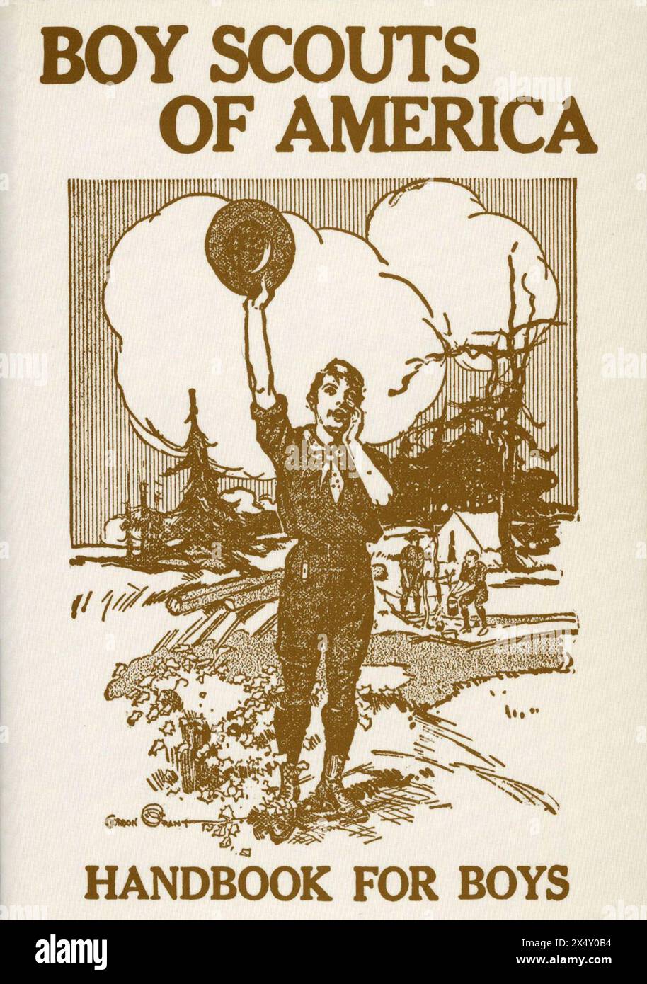 First Edition Boy Scouts Handbook from 1911 Stock Photo - Alamy