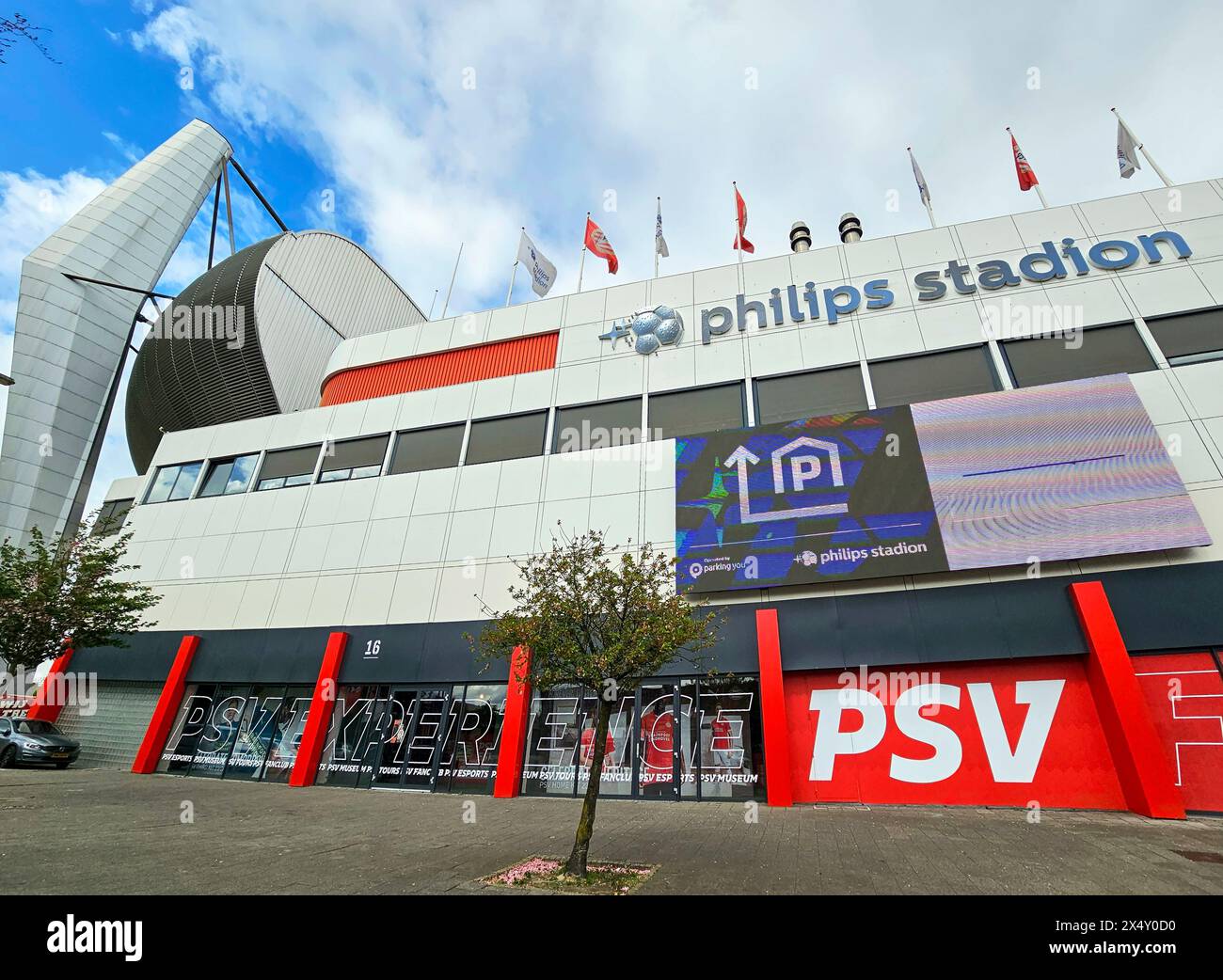 View Philips Stadion - the official arena of FC PSV Eindhoven Stock ...