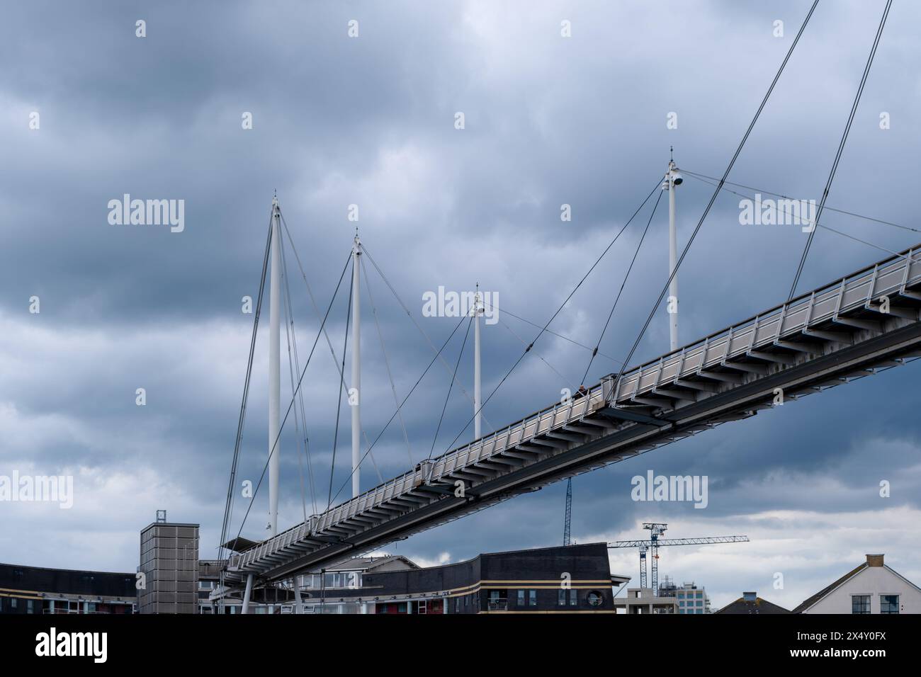 Royal Victoria Dock Bridge in London, UK Stock Photo - Alamy