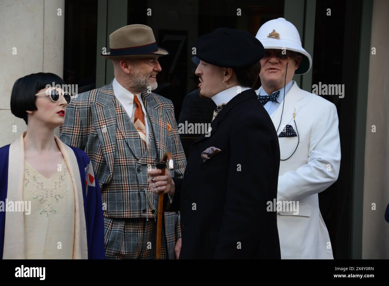 The Fourth Grand Flaneur Walk – Sunday 5th May, 2024, commenced at ...