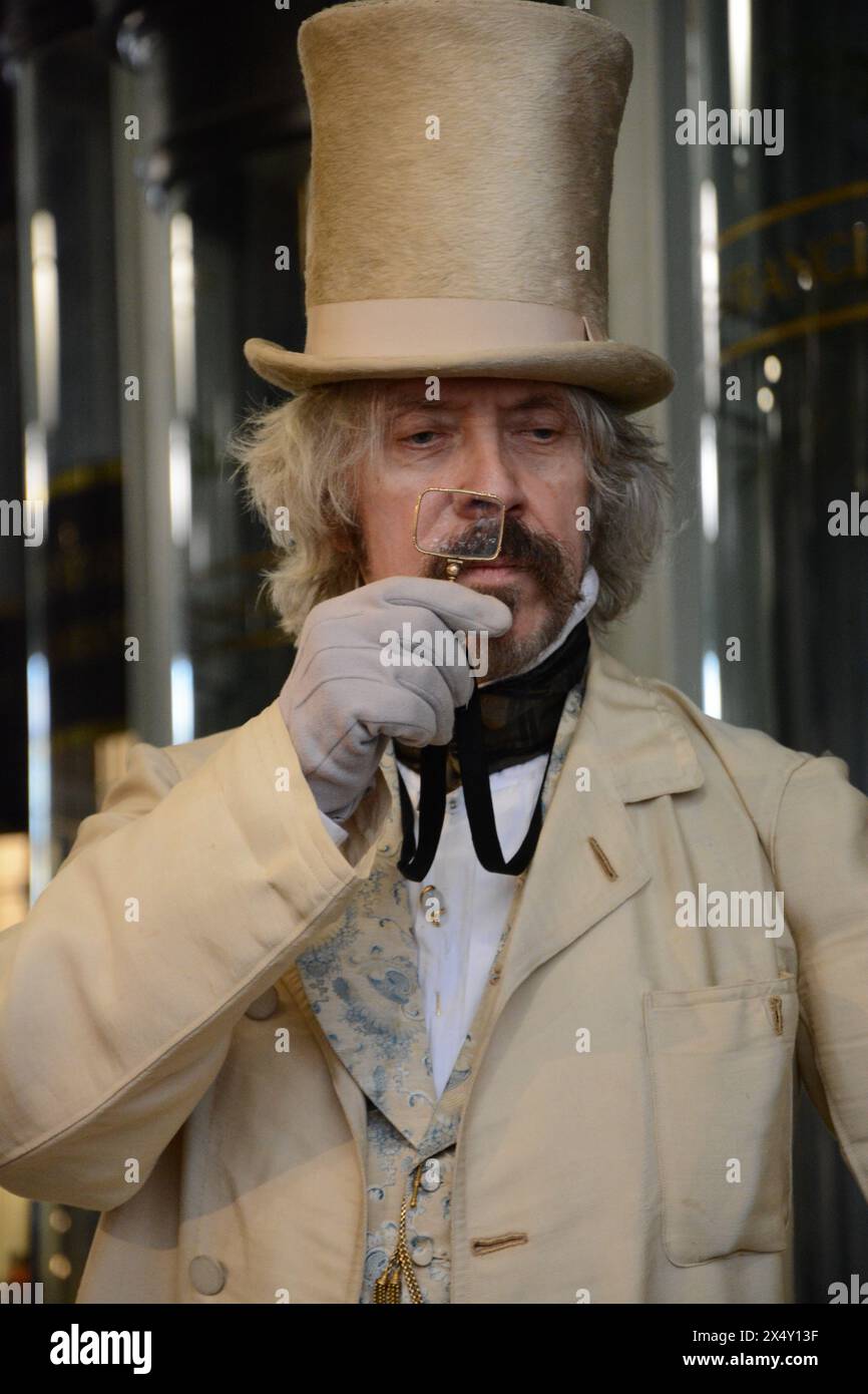 The Fourth Grand Flaneur Walk – Sunday 5th May, 2024, commenced at midday by the statue of Beau ...