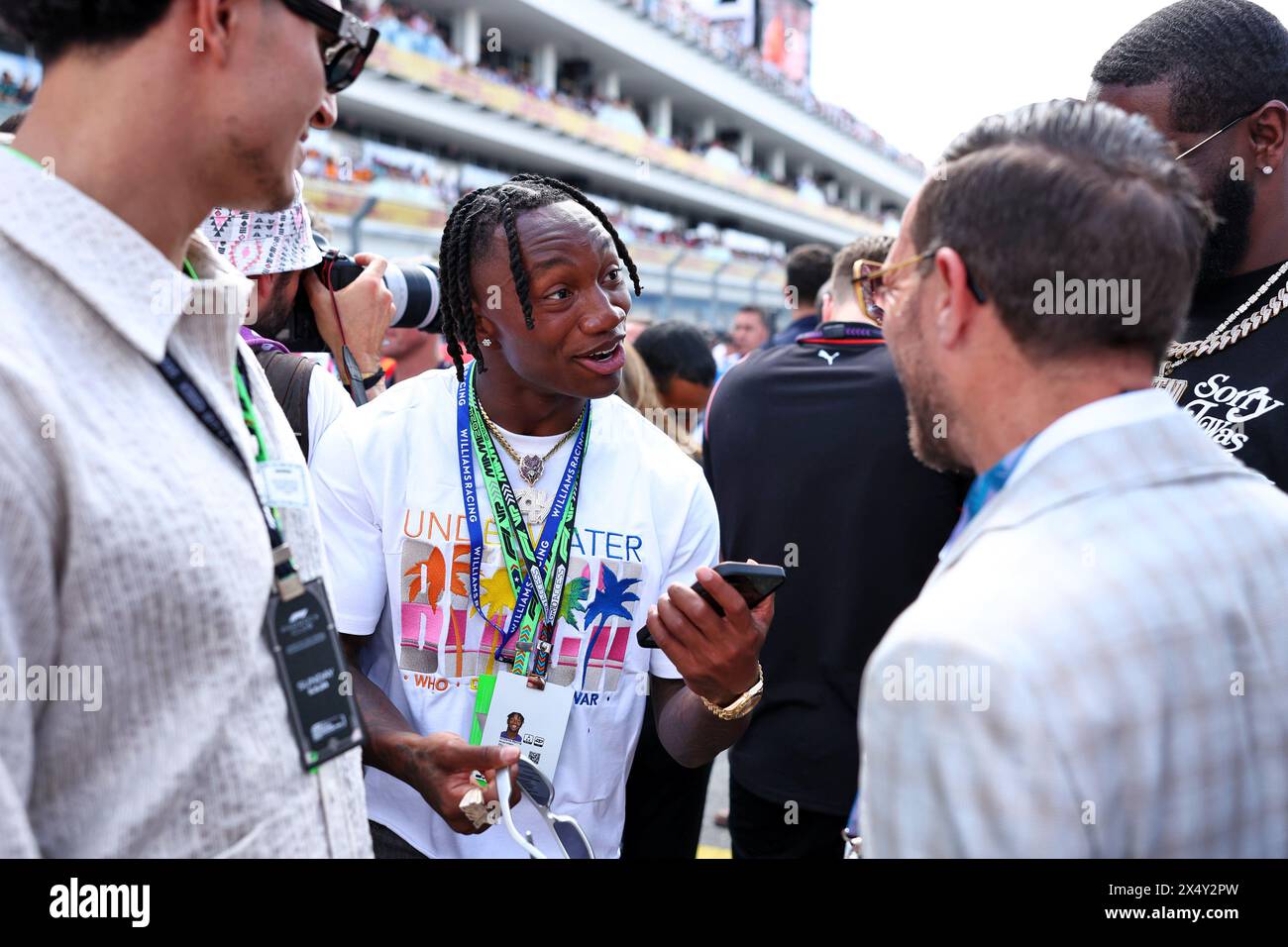 Miami, USA. 05th May, 2024. Zay Flowers (USA) American Football Player ...