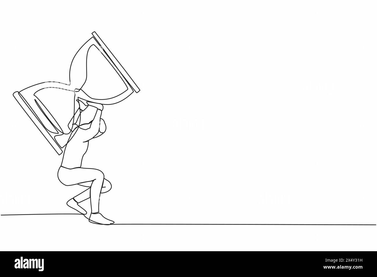 Man heavy clock on back hi-res stock photography and images - Alamy