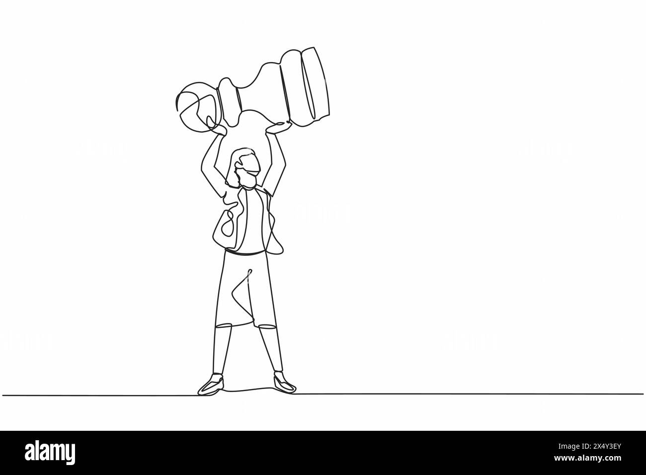 Female supremacy Stock Vector Images - Alamy