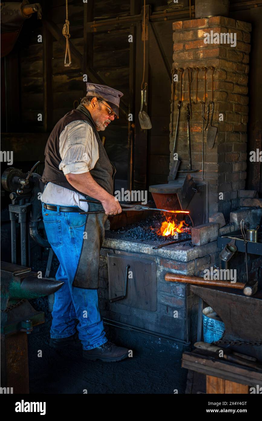BLACKSMITH SHOP SUTTER'S MILL (1848) JOHN SUTTER (1803-1880) & JAMES W ...