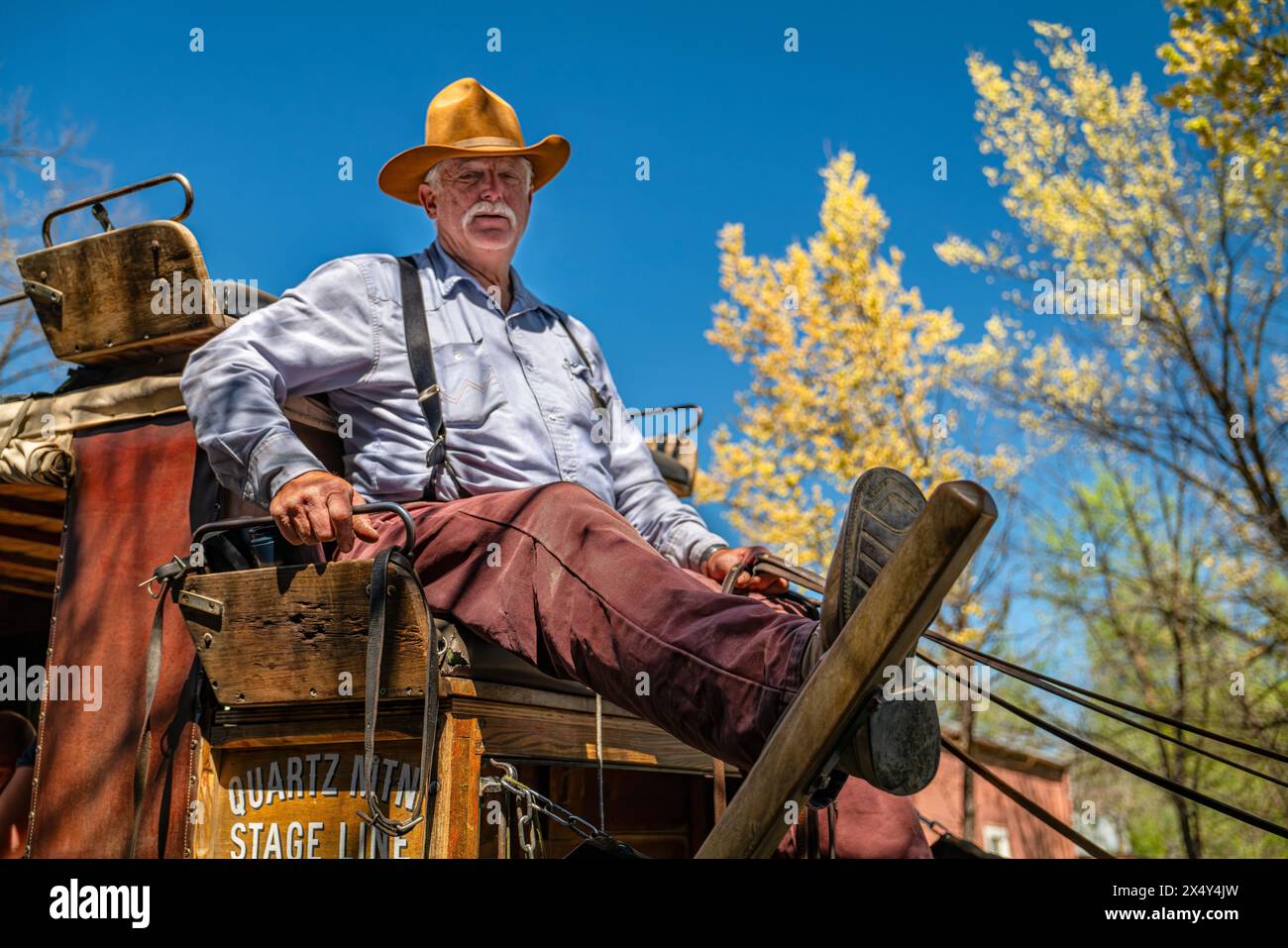 Stagecoach california hi-res stock photography and images - Alamy