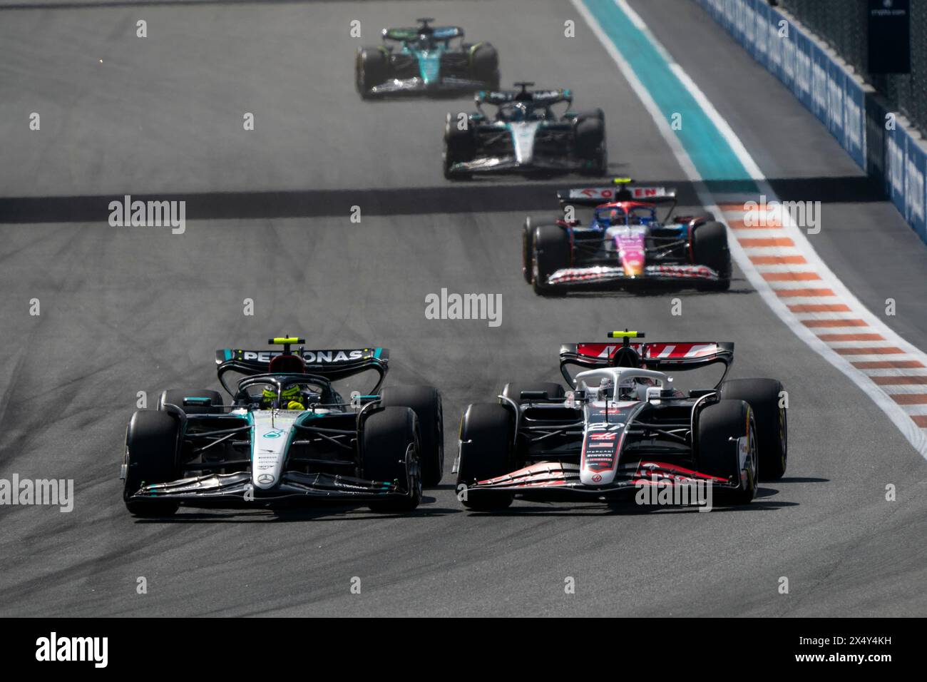 Mercedes amg petronas f1 team driver hi-res stock photography and ...
