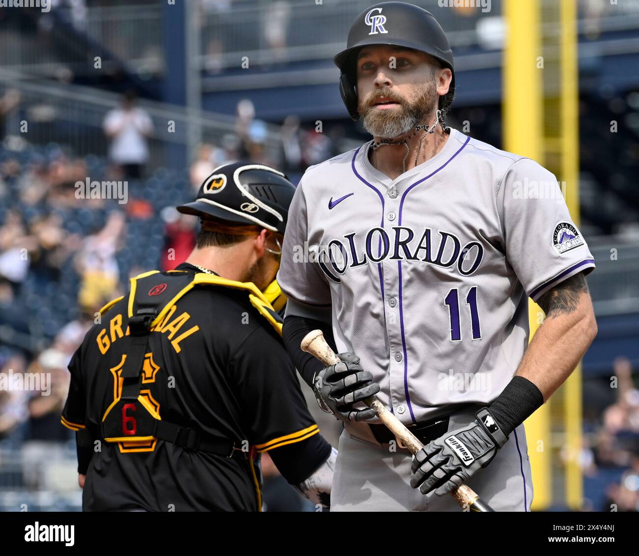 Pittsburgh, United States. 05th May, 2024. Colorado Rockies pitchy ...