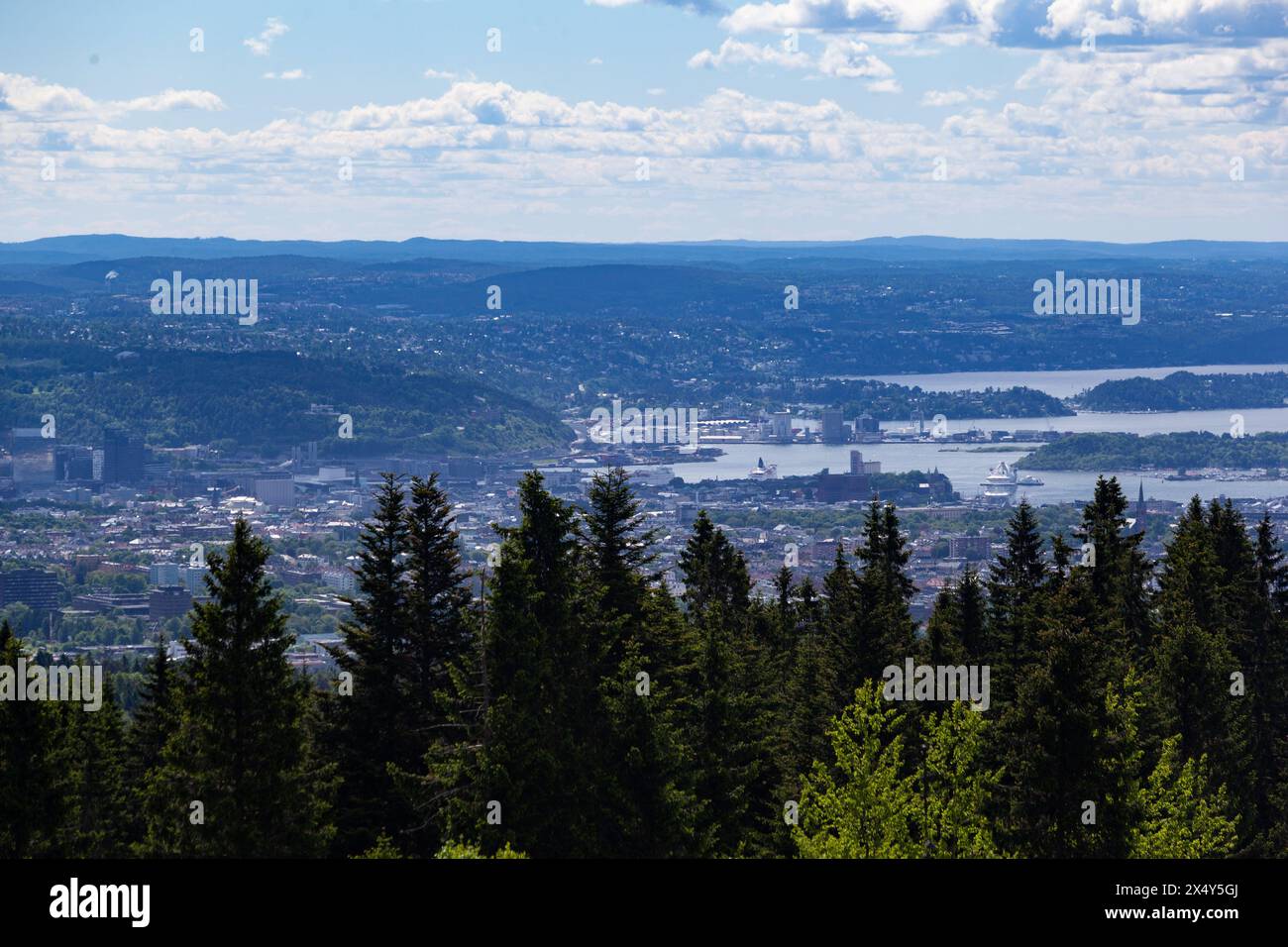 Olso skyline hi-res stock photography and images - Alamy