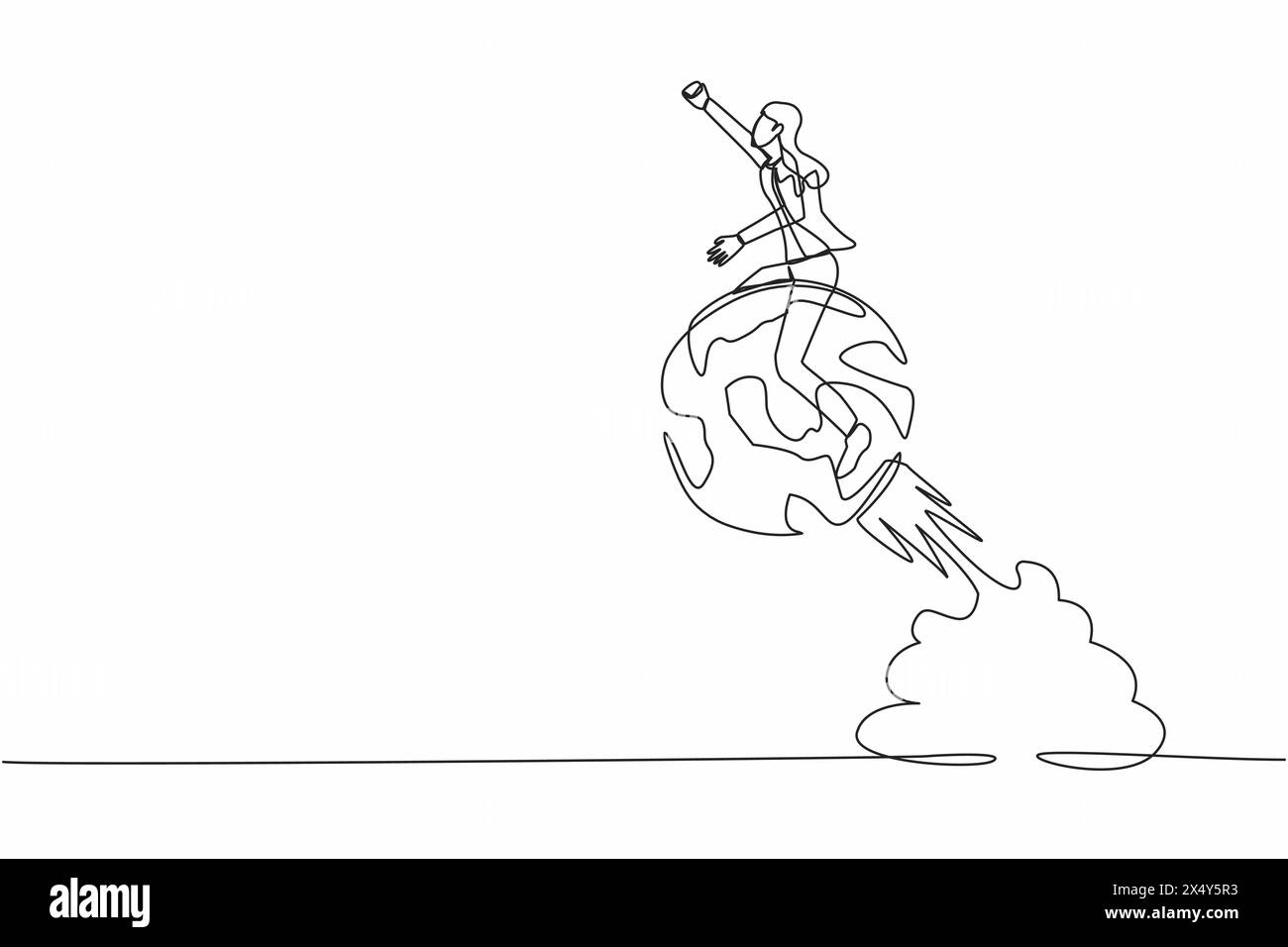 World map lines drawn connect Stock Vector Images - Alamy