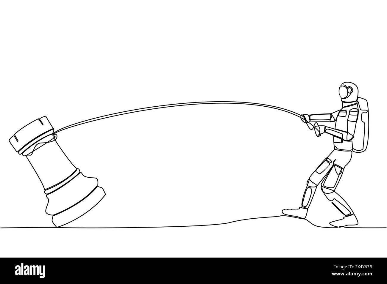 Rock solid metaphor Stock Vector Images - Alamy