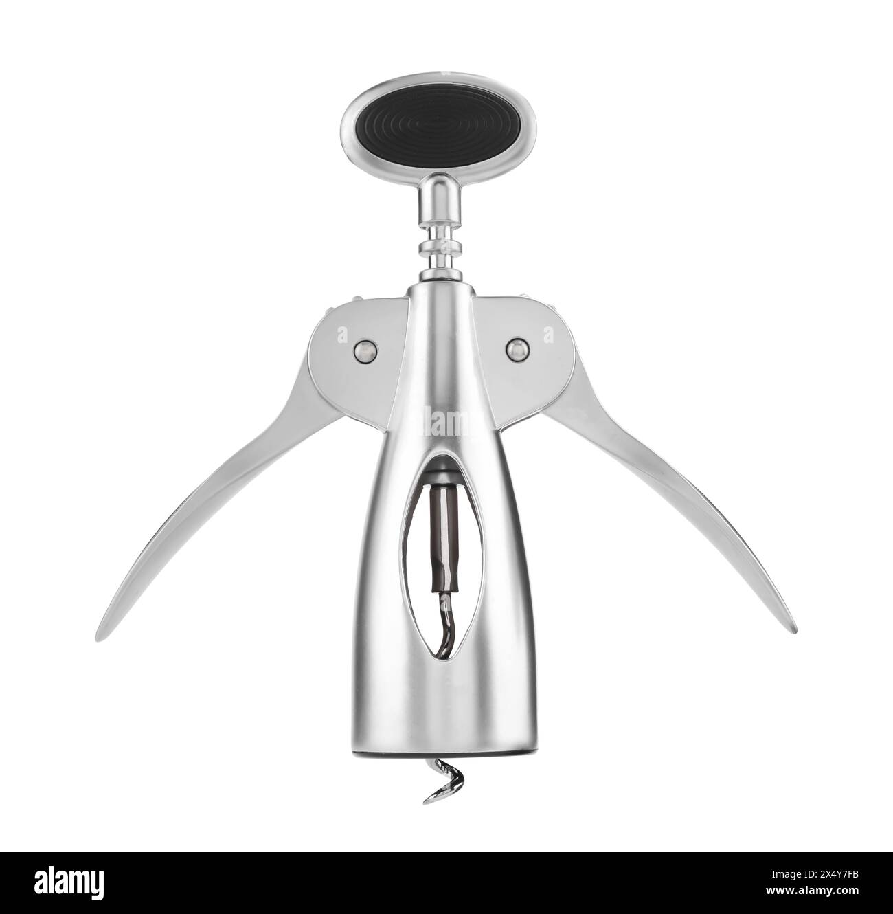 One wing corkscrew isolated on white. Kitchen utensil Stock Photo - Alamy