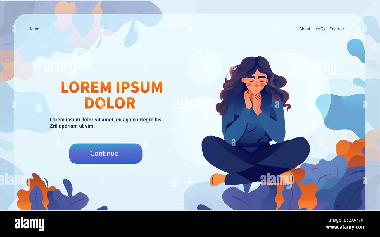 depressed woman sad girl suffering from psychological diseases anxiety ...