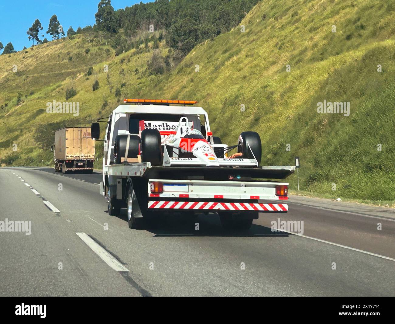 Ayrton senna mclaren hi-res stock photography and images - Alamy