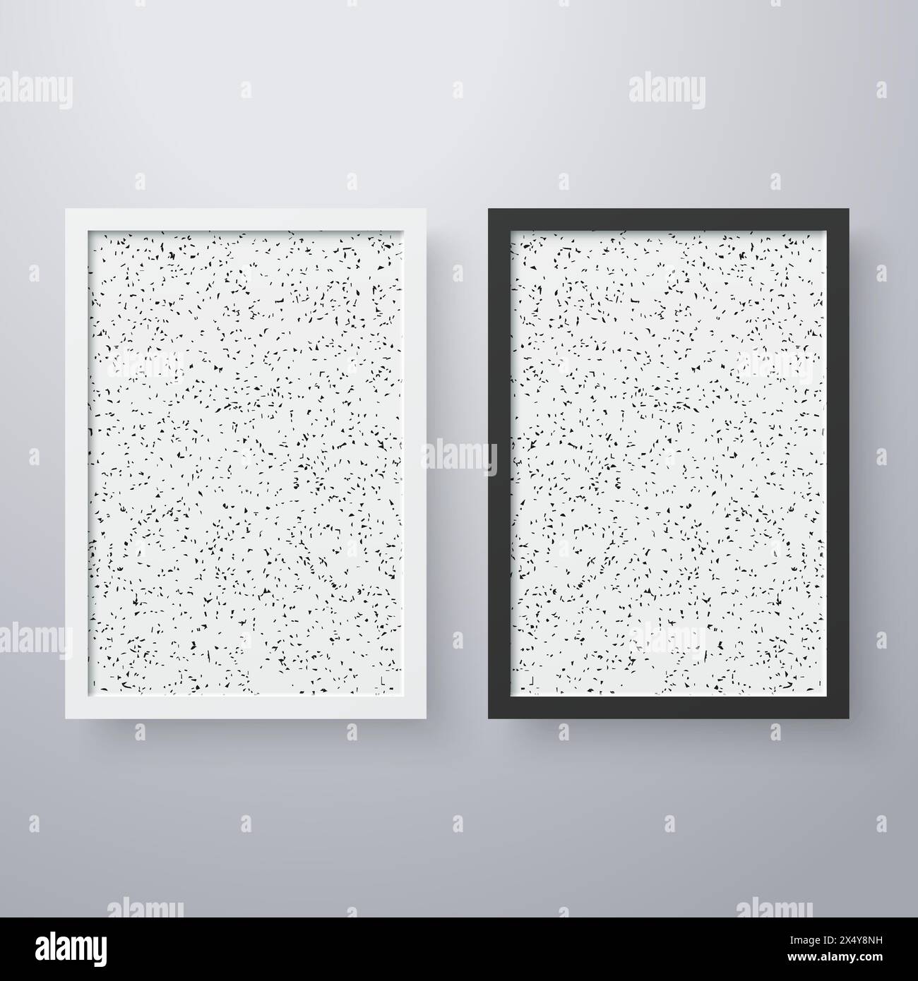 Simple frame with grunge texture style Stock Vector Image & Art - Alamy