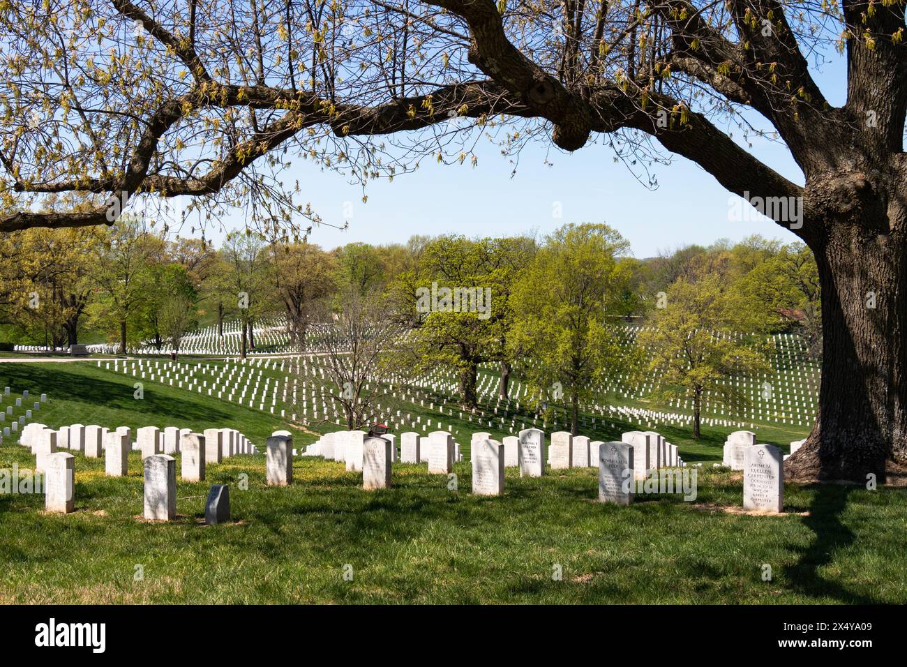 Leavenworth National Cemetery in Kansas Stock Photo - Alamy