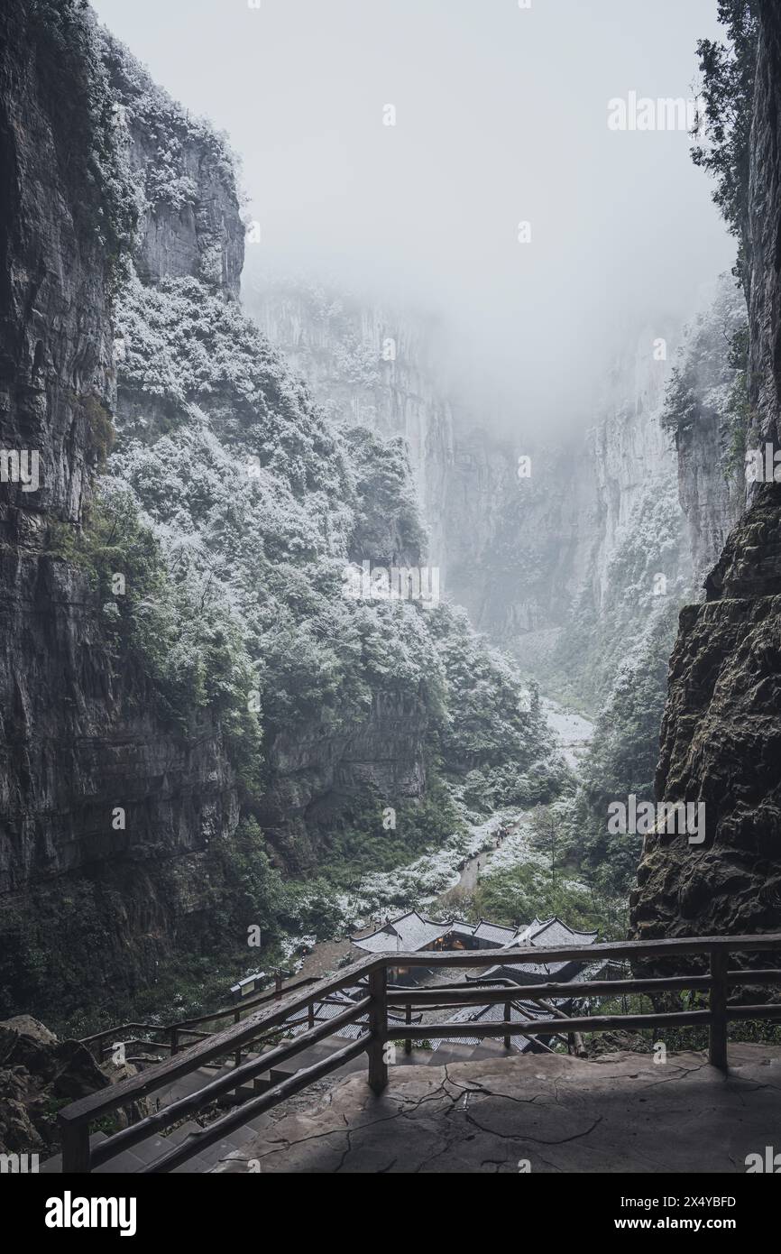 Three Natural Bridges of the Wulong Karst geological park, UNESCO World ...