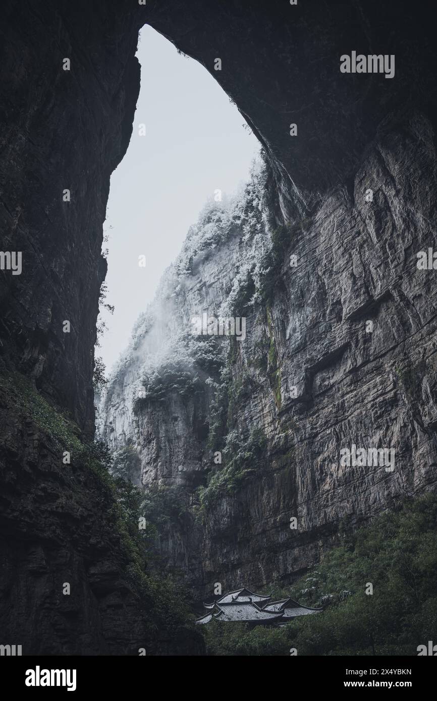 UNESCO world heritage of Wulong Karst National Geology Park in ...