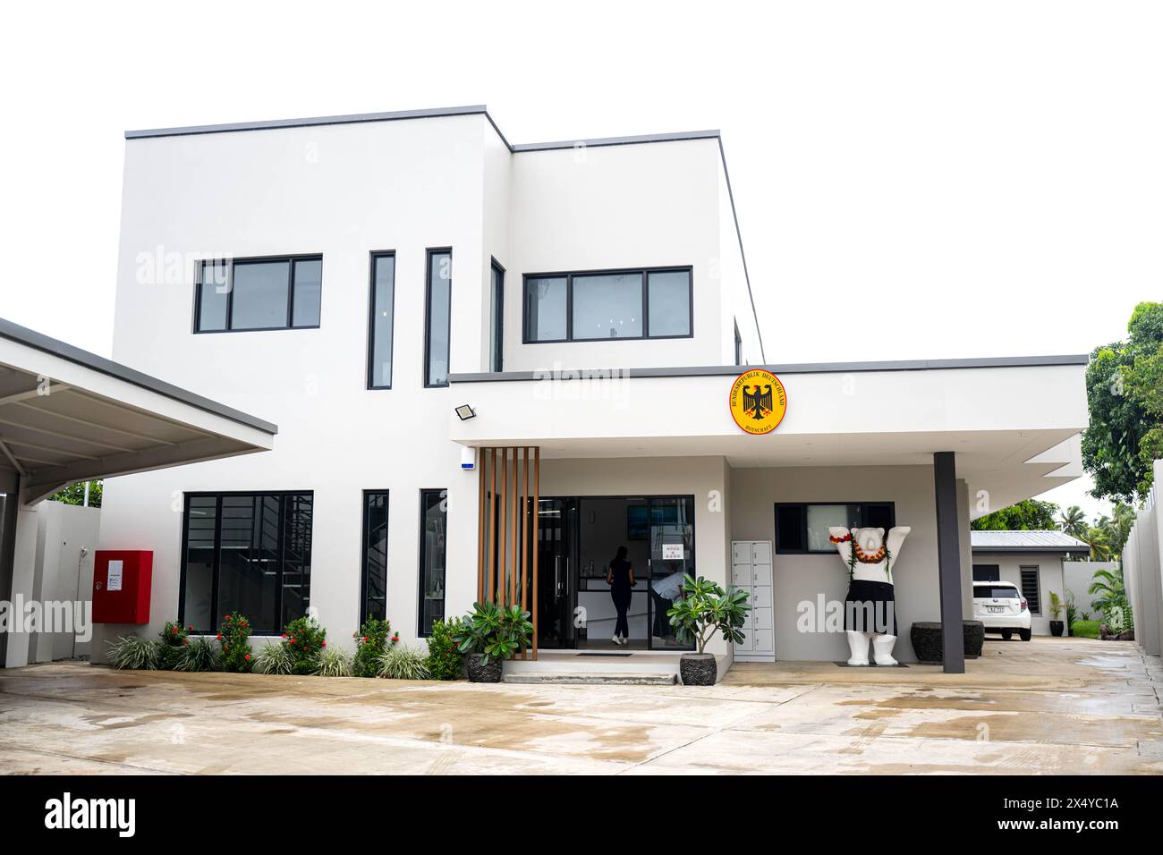 Suva, Fiji. 06th May, 2024. The German Embassy, taken during the visit ...