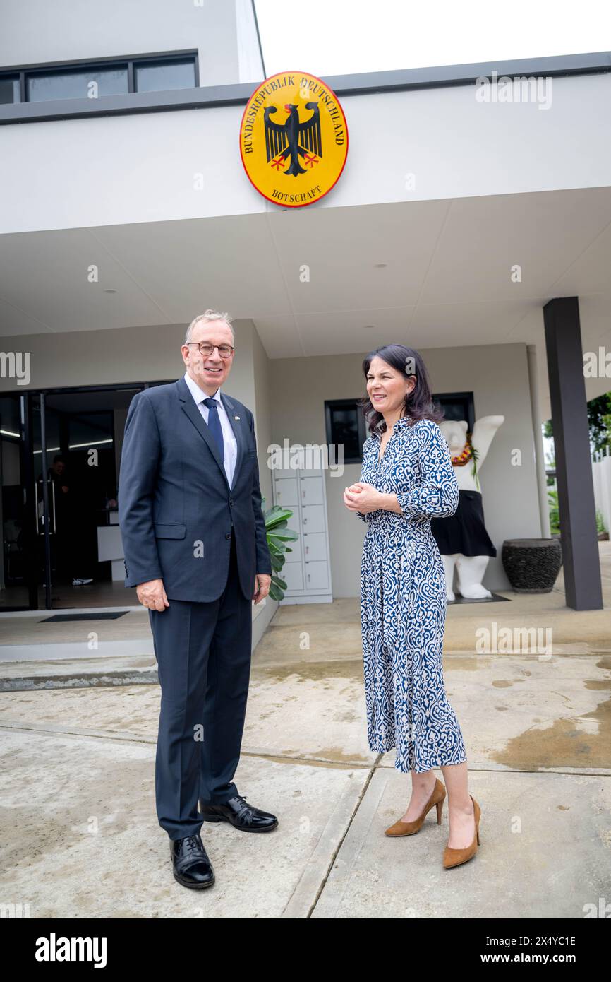 Suva, Fiji. 06th May, 2024. Annalena Baerbock (Alliance 90/The Greens ...