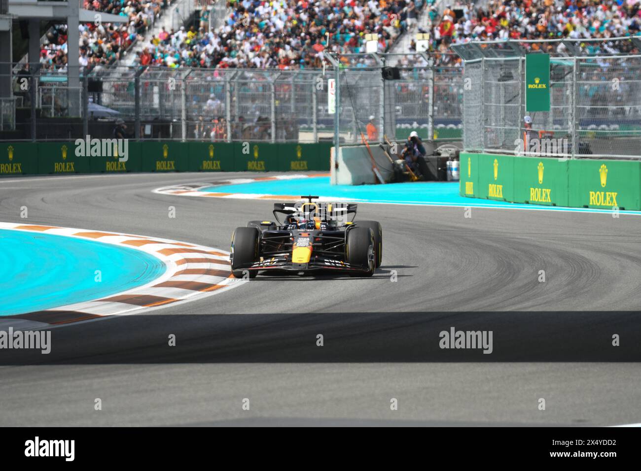 Miami, USA. 05th May, 2024. Max Verstappen of the Netherlands and ...