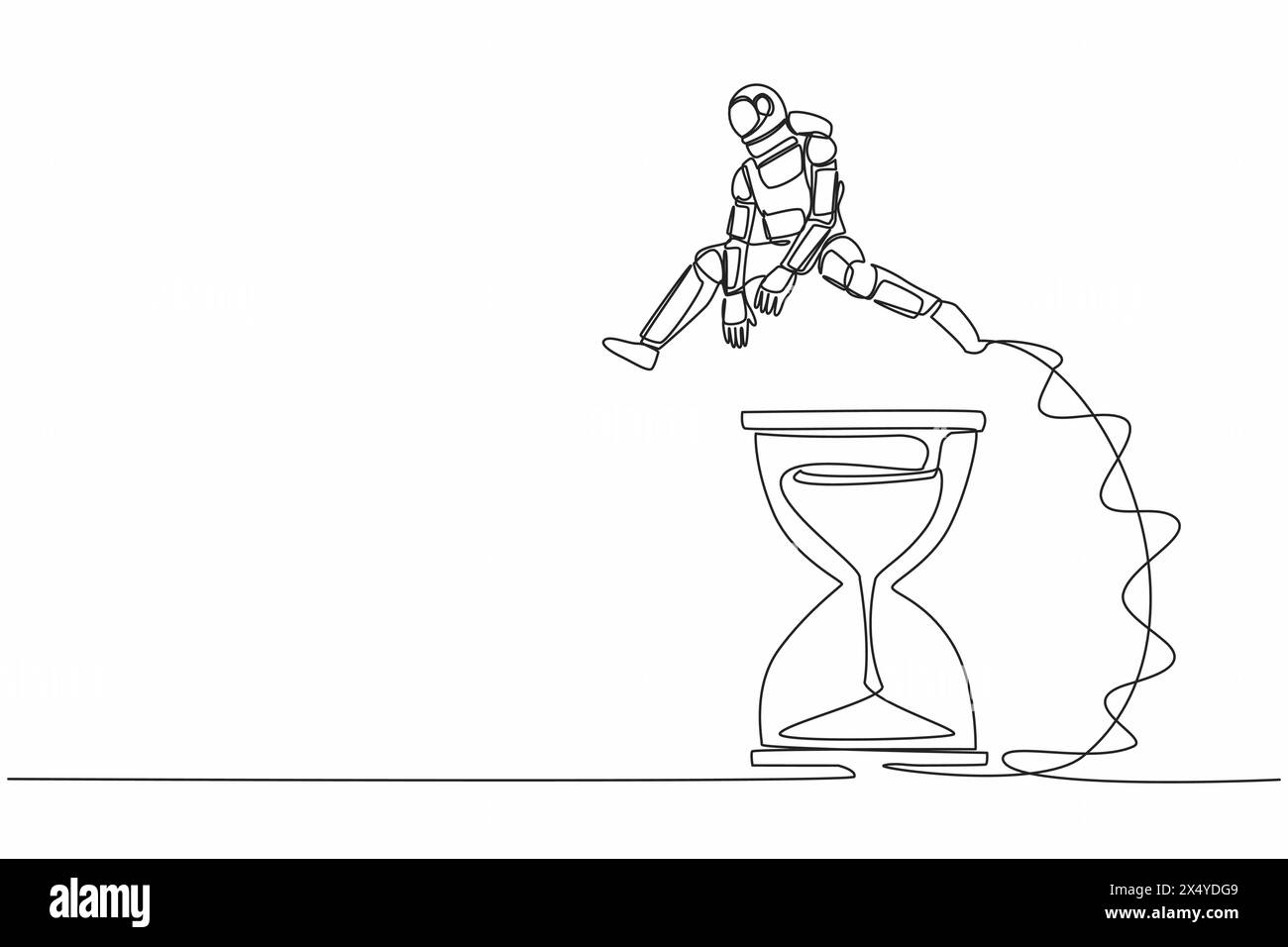 Company of time and space Stock Vector Images - Alamy
