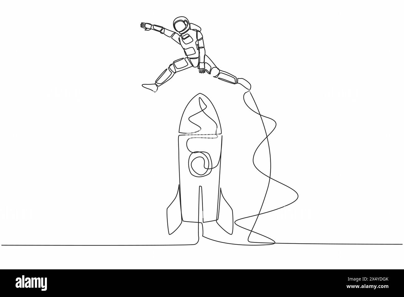 Rocket launch preparation Stock Vector Images - Alamy