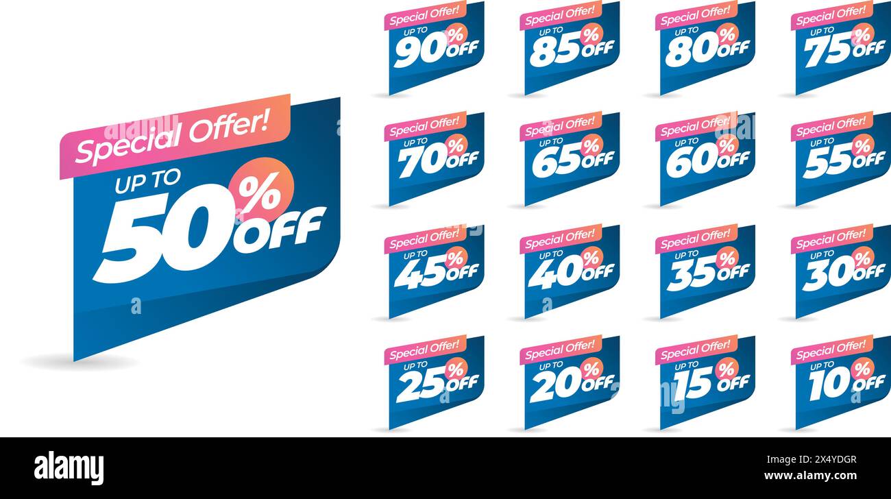 70% off coupon discount Stock Vector Images - Alamy