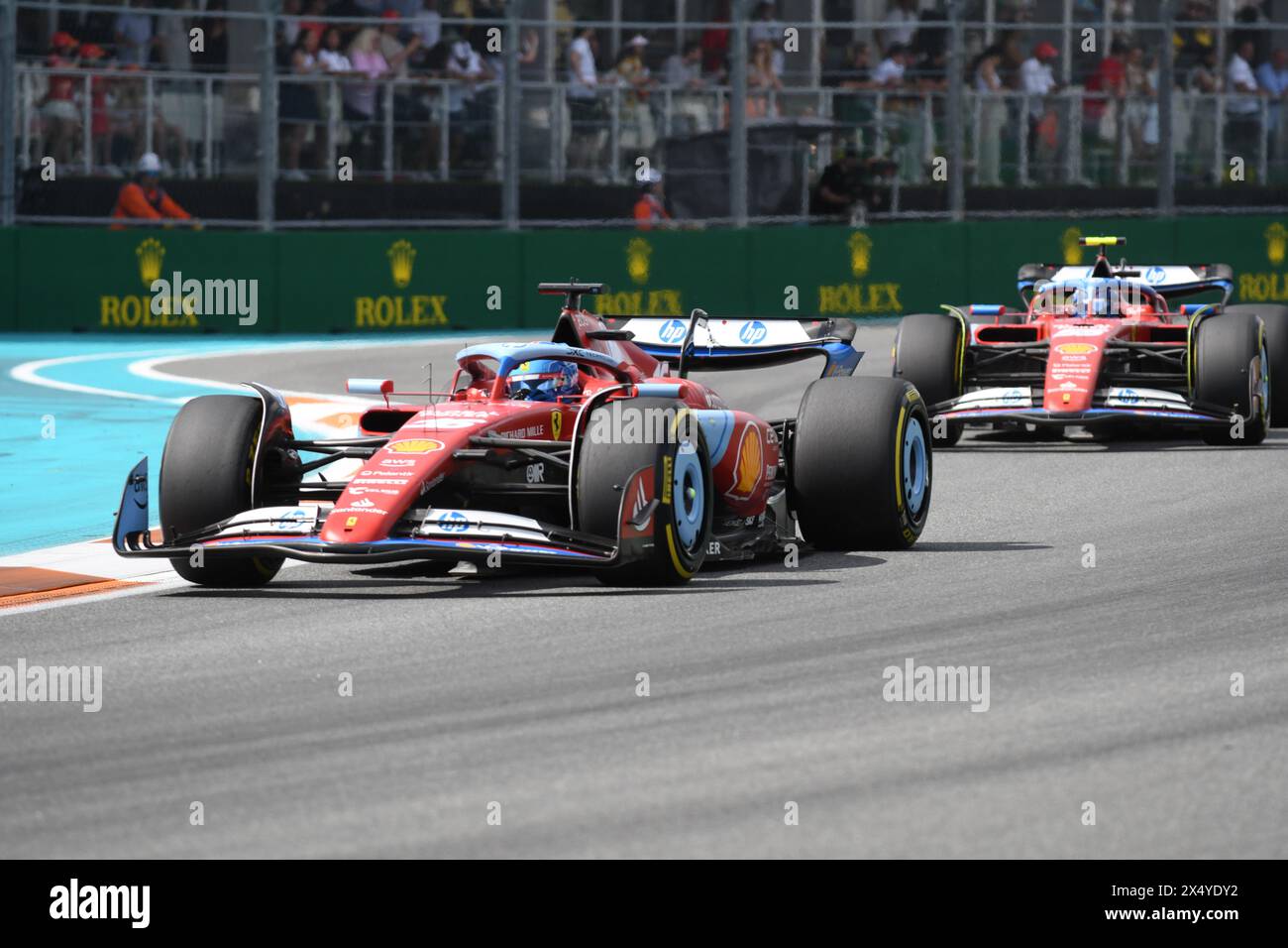 Miami, USA. 05th May, 2024. Charles Leclerc of Monaco and driver of the ...
