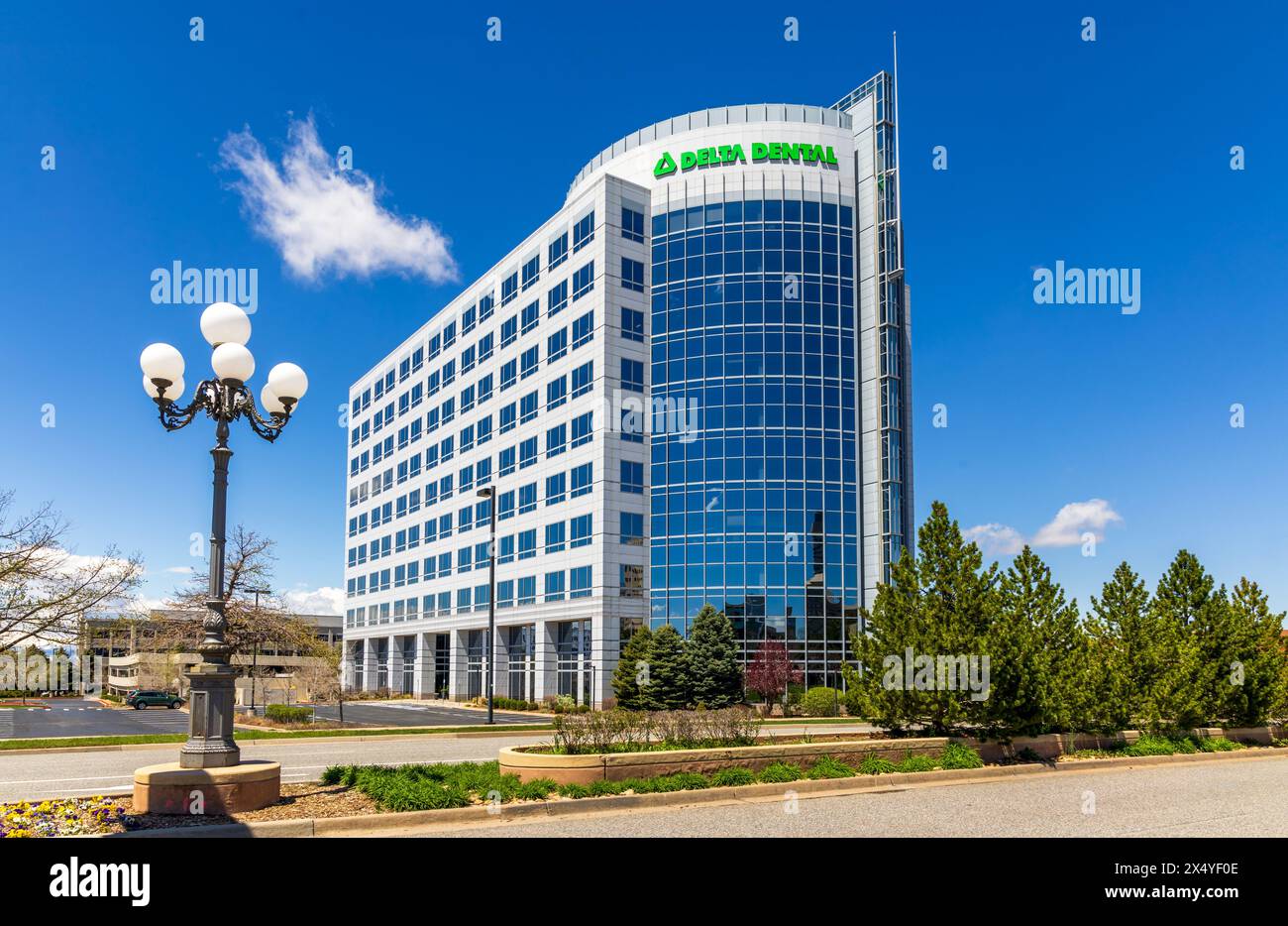 Highrise Office Buildings in the Denver Tech Center Business District ...