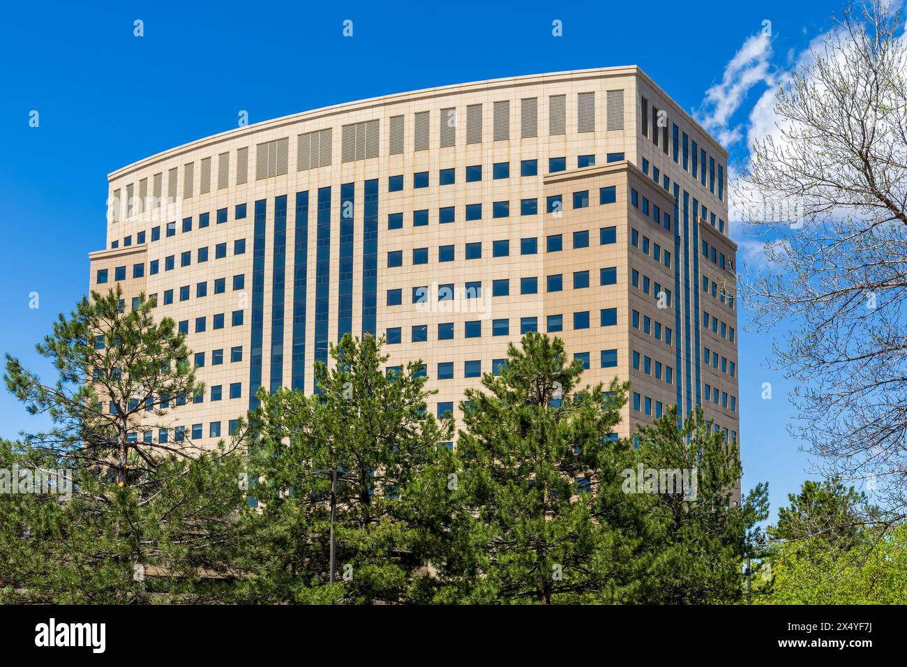 Highrise Office Buildings in the Denver Tech Center Business District ...