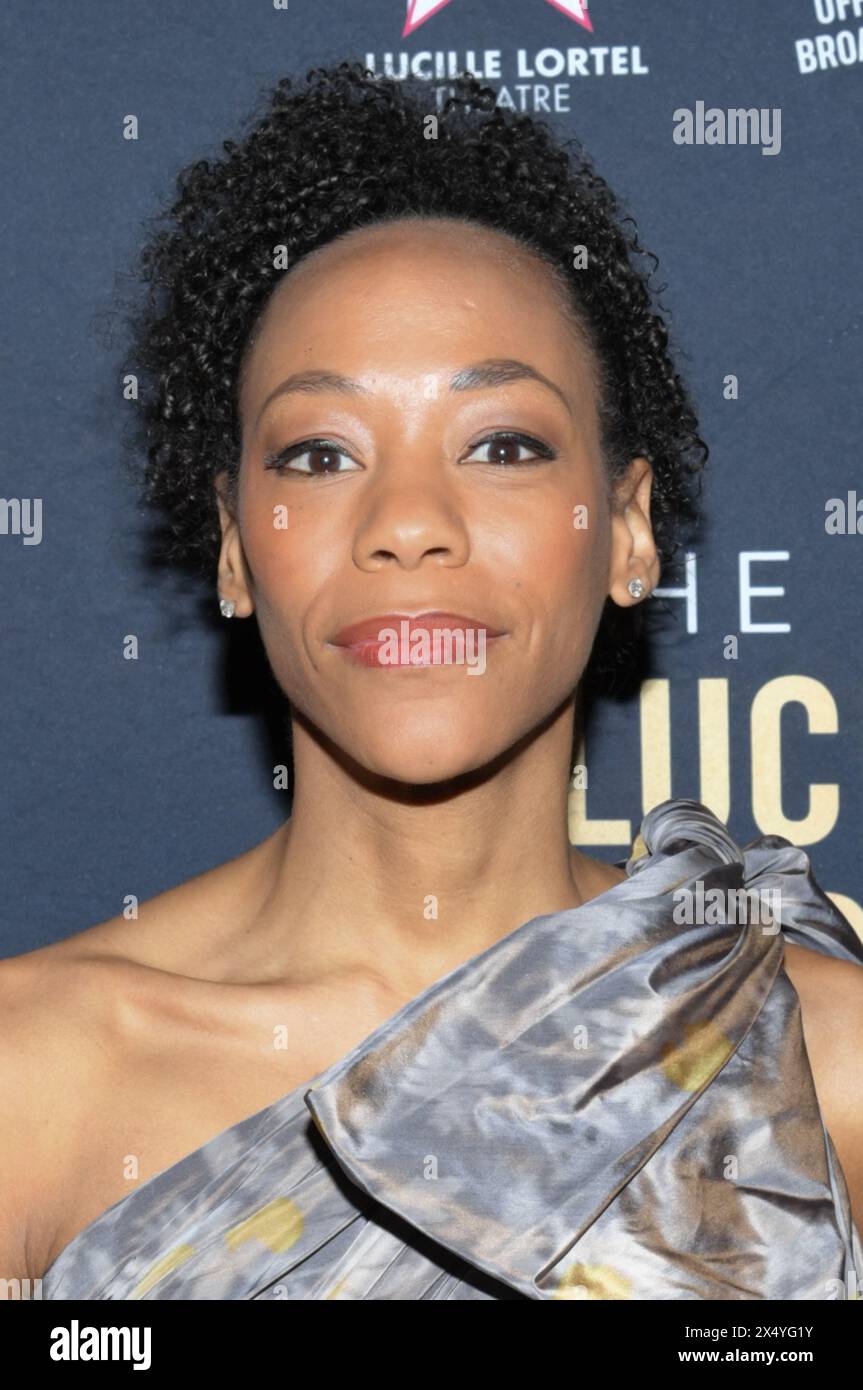 New York, USA. 05th May, 2024. Nikki M. James attending the 2024 Lucille Lortel Awards at NYU ...