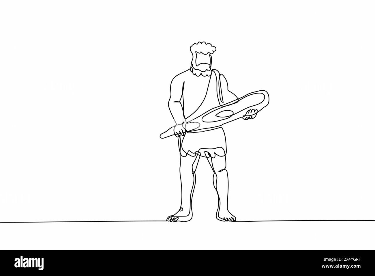 Neanderthal man drawing hi-res stock photography and images - Alamy