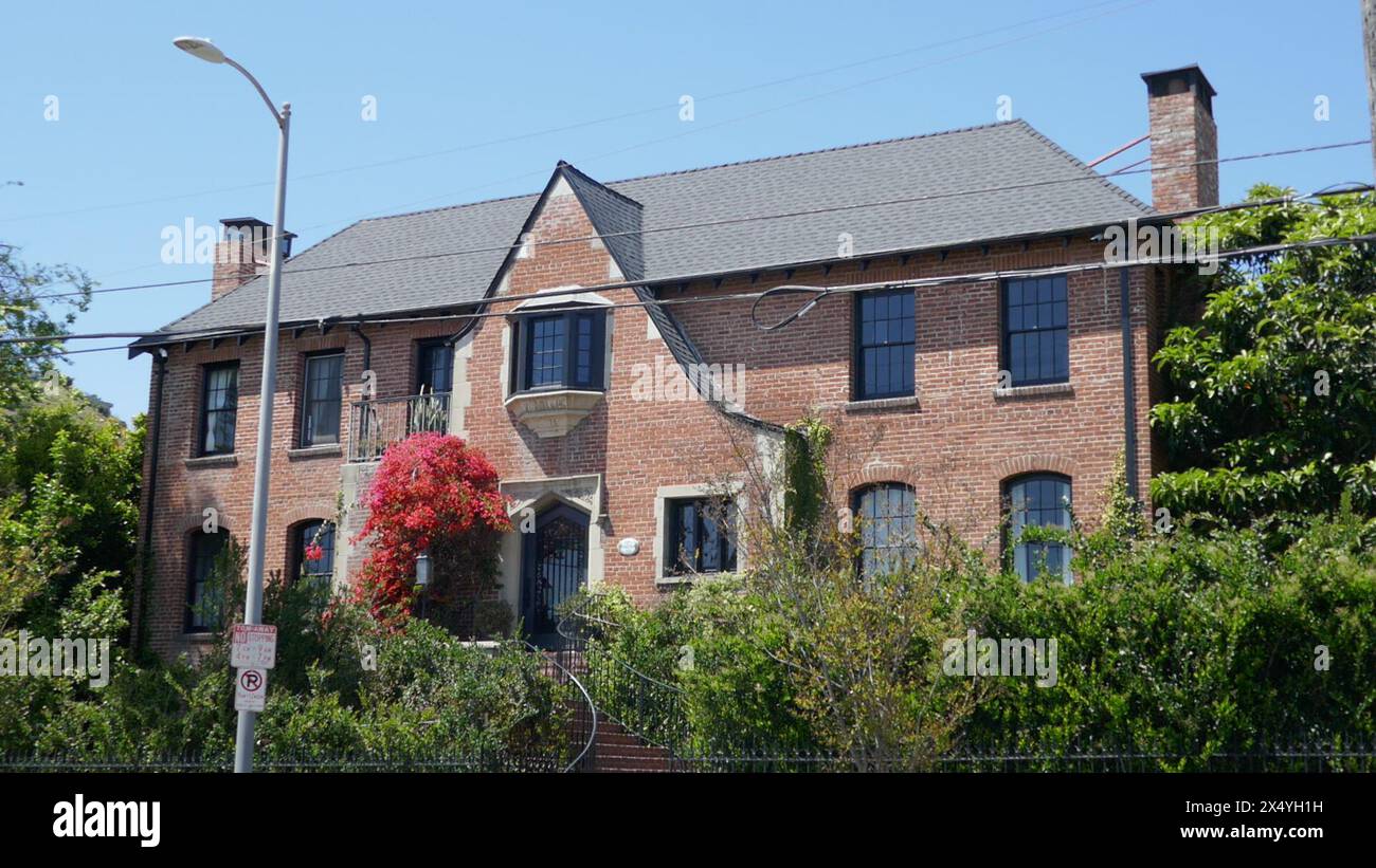 Los Angeles, California, USA 5th May 2024 Actor Peter Lorre Former home ...