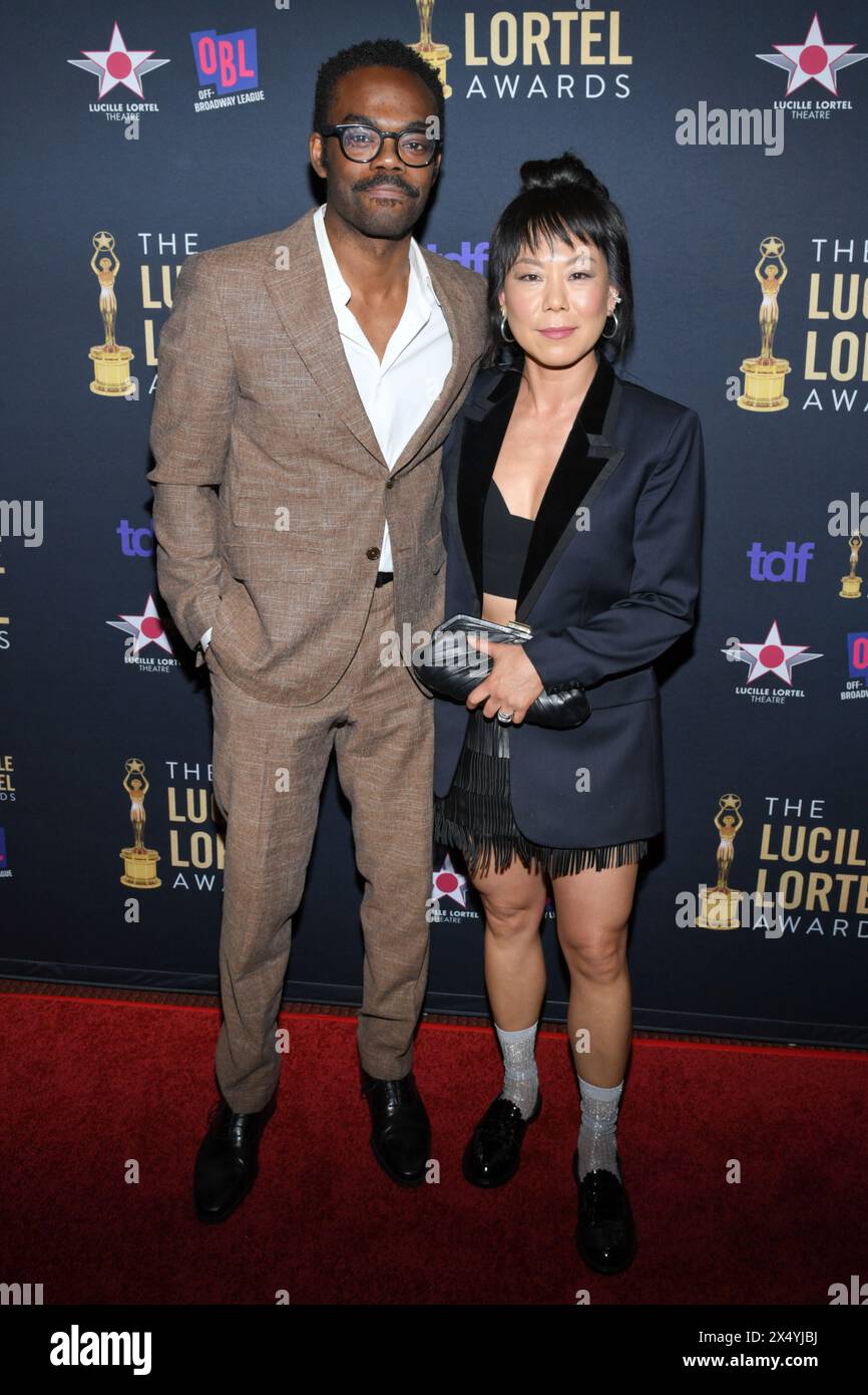 New York, USA. 05th May, 2024. William Jackson Harper and Ali Ahn ...