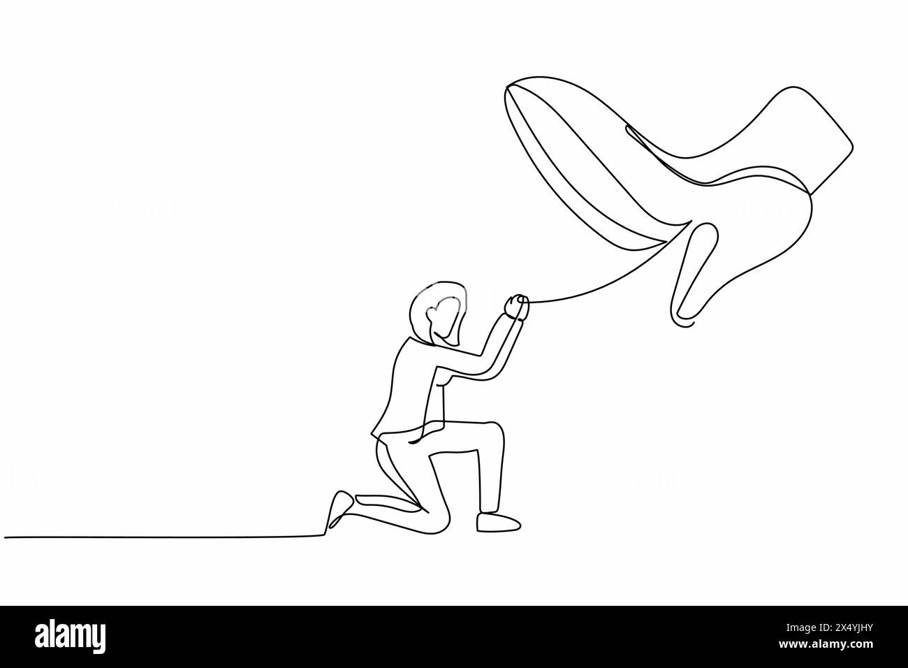 High heels small feet Stock Vector Images - Alamy