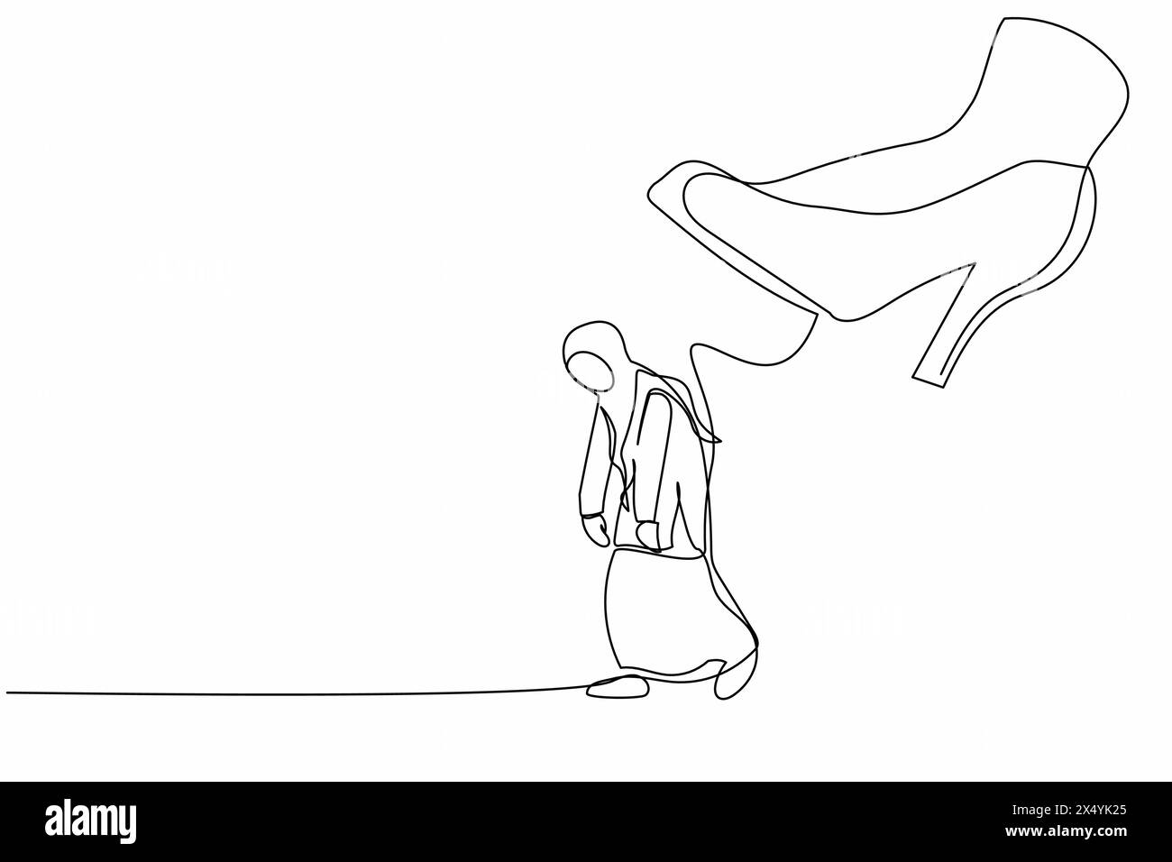 Woman kicking off heels hi-res stock photography and images - Alamy